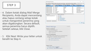 Mail merge | PPTX