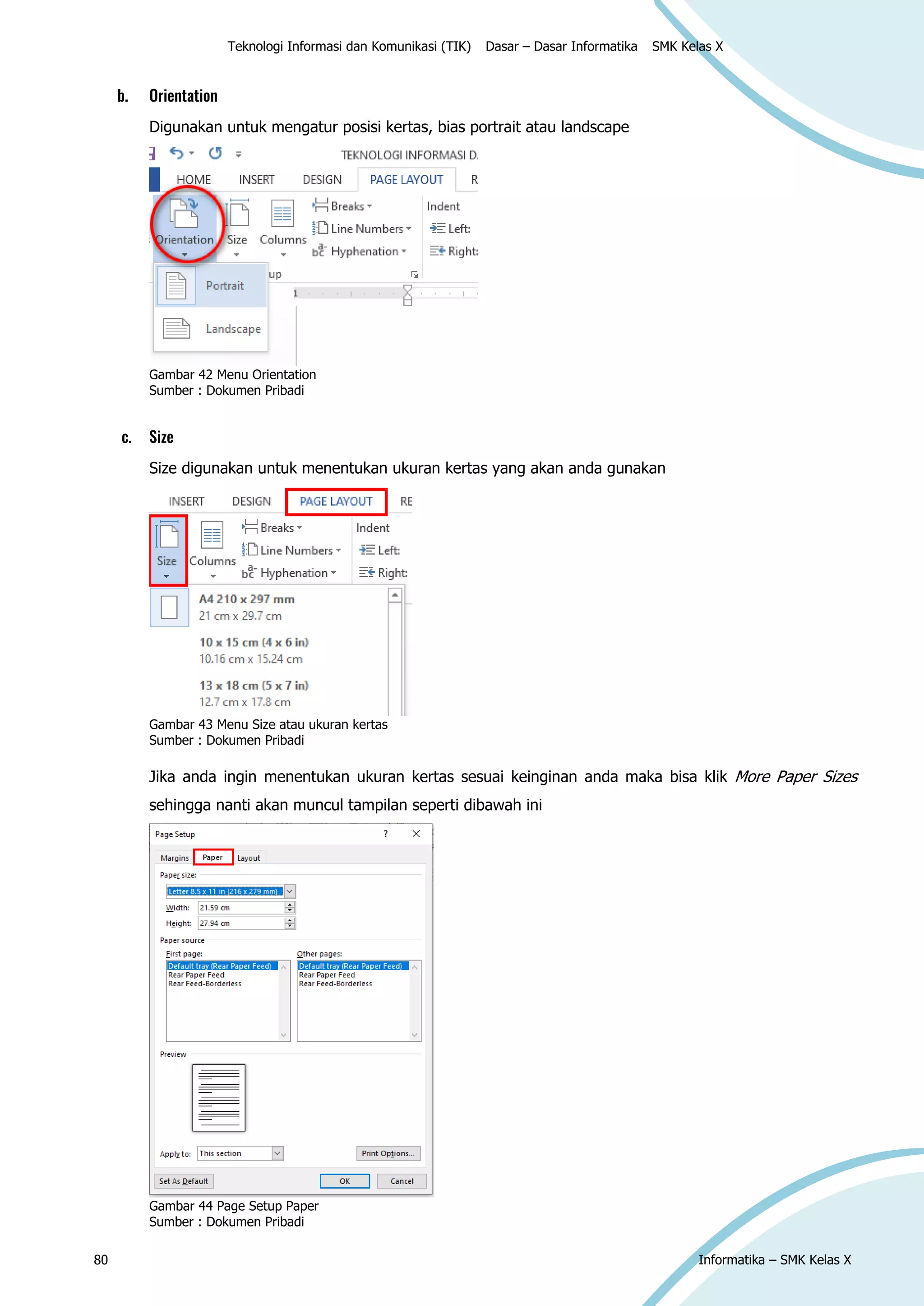 Buku Informatika SMK Kelas X | Kurikulum Merdeka | PDF