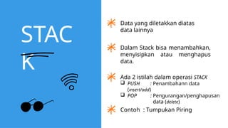 INFORMATIKA X - STACK QUEUE tumpukan .pptx