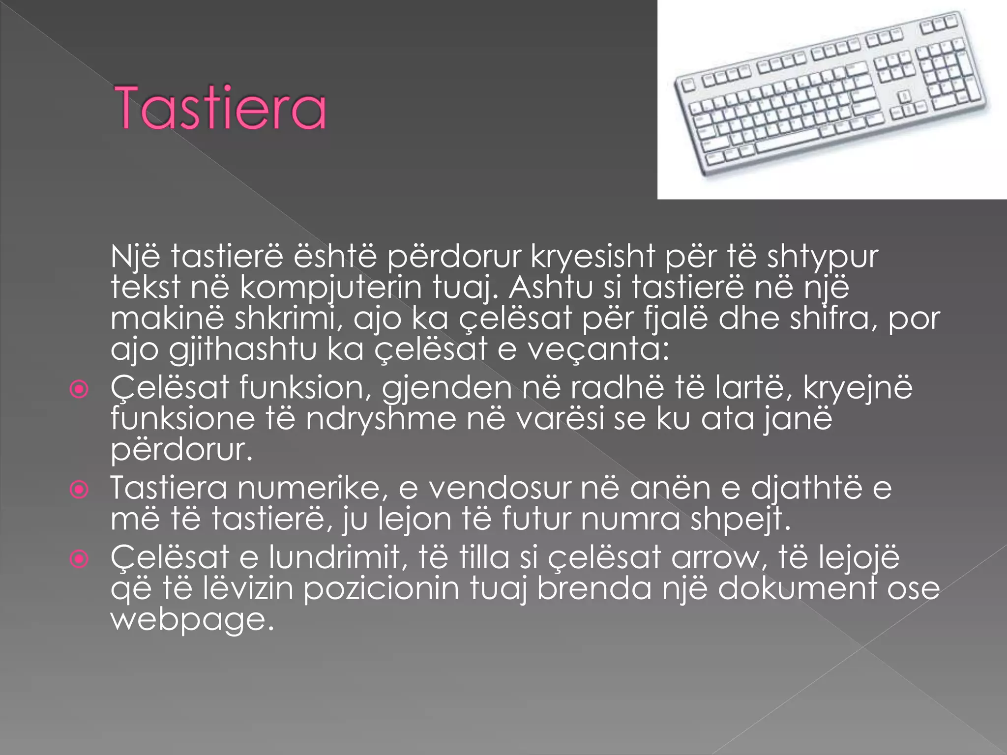 Kompjuteri, ndertimi dhe funksionet (hardware) | PPTX