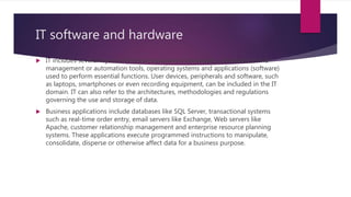 Information Technology(IT) | PPTX