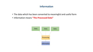 Introduction to Information | PPTX