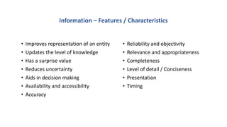 Introduction to Information | PPTX
