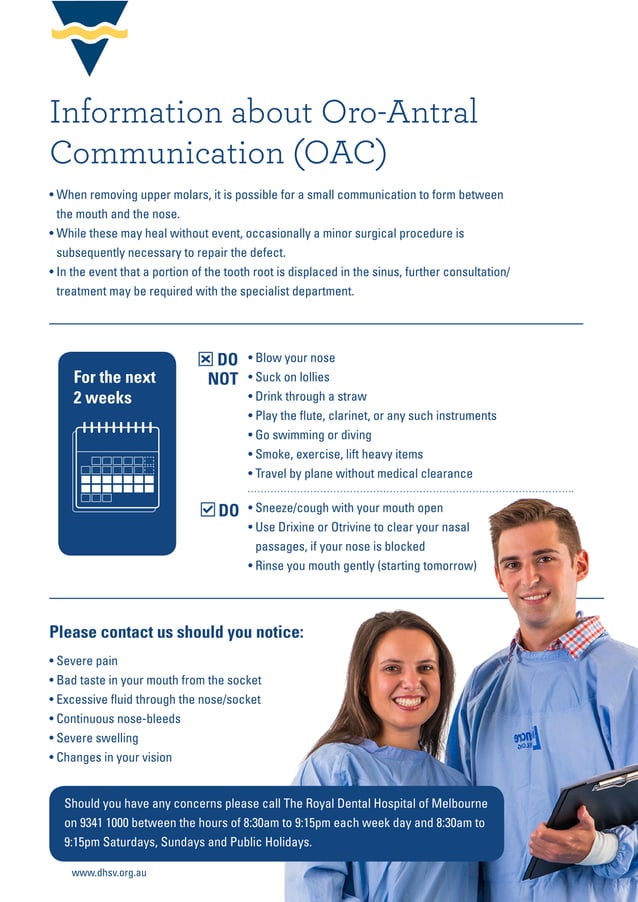 Information-about-Oro-Antral-Communication-OAC.pdf | Dental Health ...