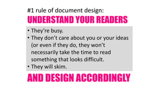 Information Design for White Papers | PPTX | Desktop Publishing ...