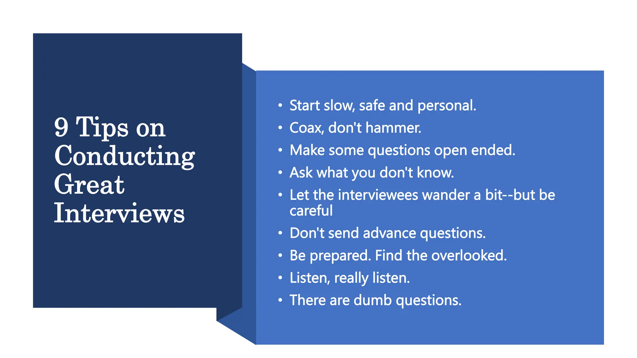 Information- Gathering and Conducting an Interview | PPTX