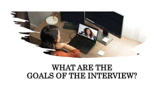 Information- Gathering and Conducting an Interview | PPTX