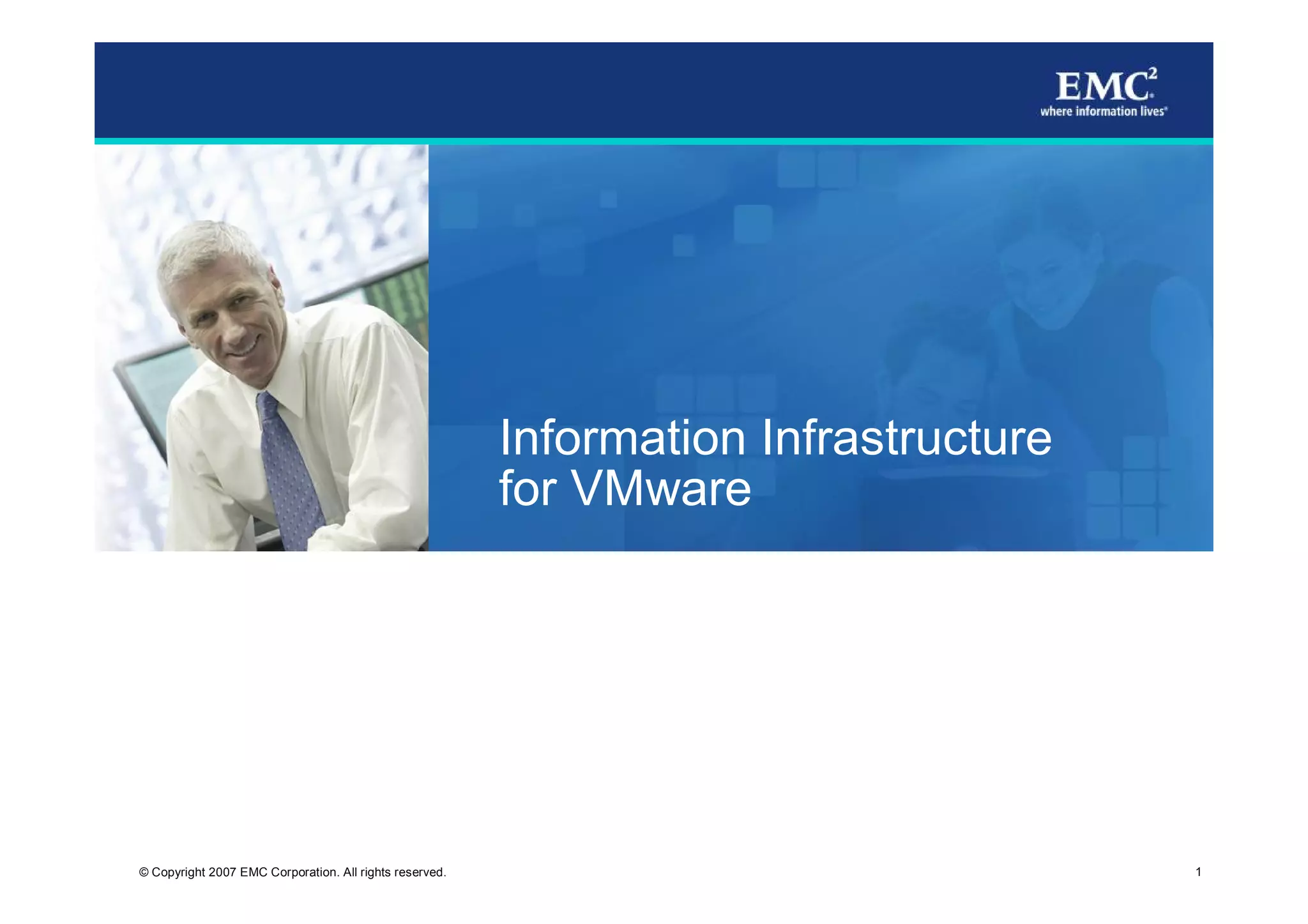 Information Infrastructure for VMware | PPT
