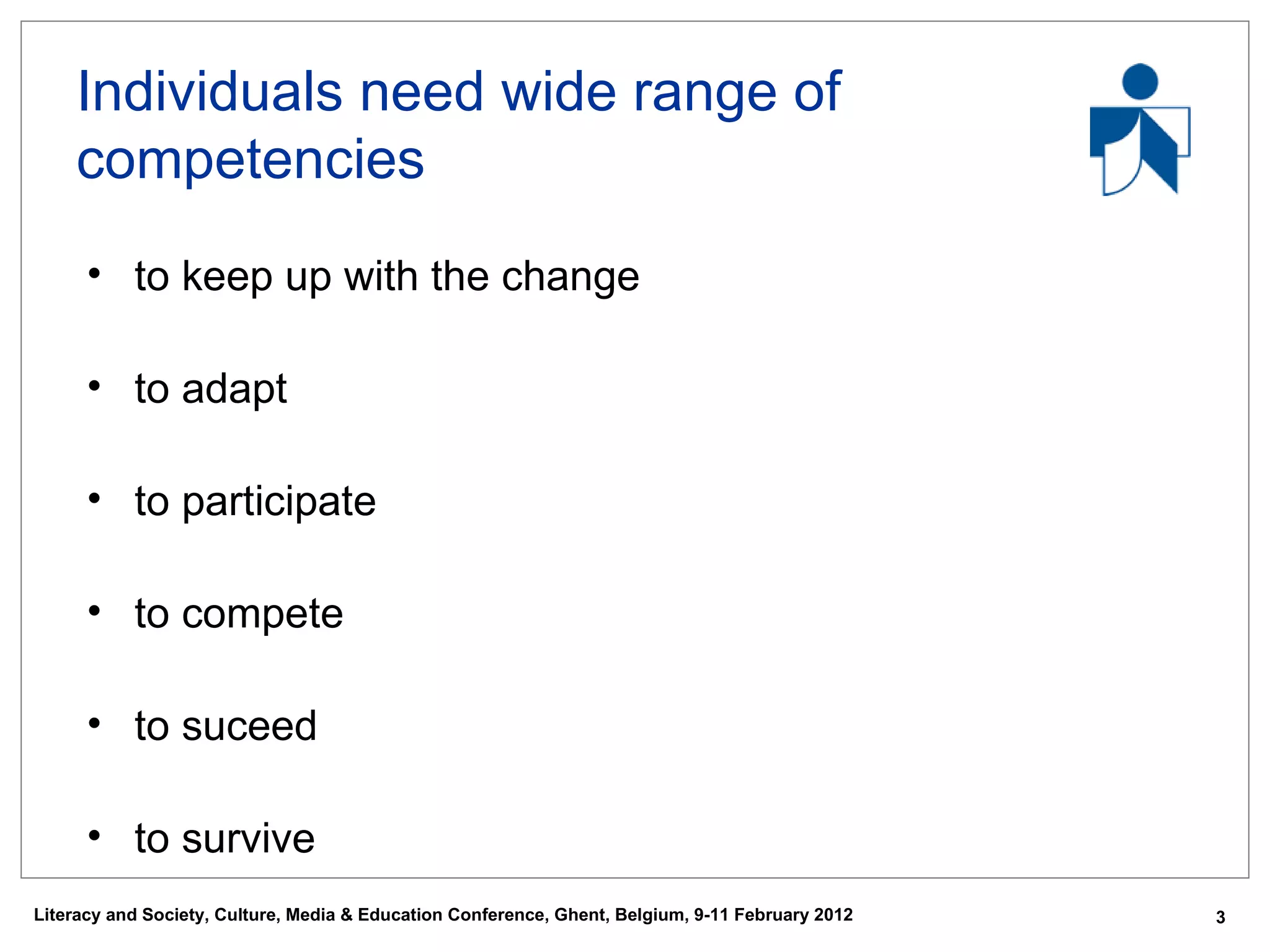 Information Literacy as a Transversal Competency | PPT