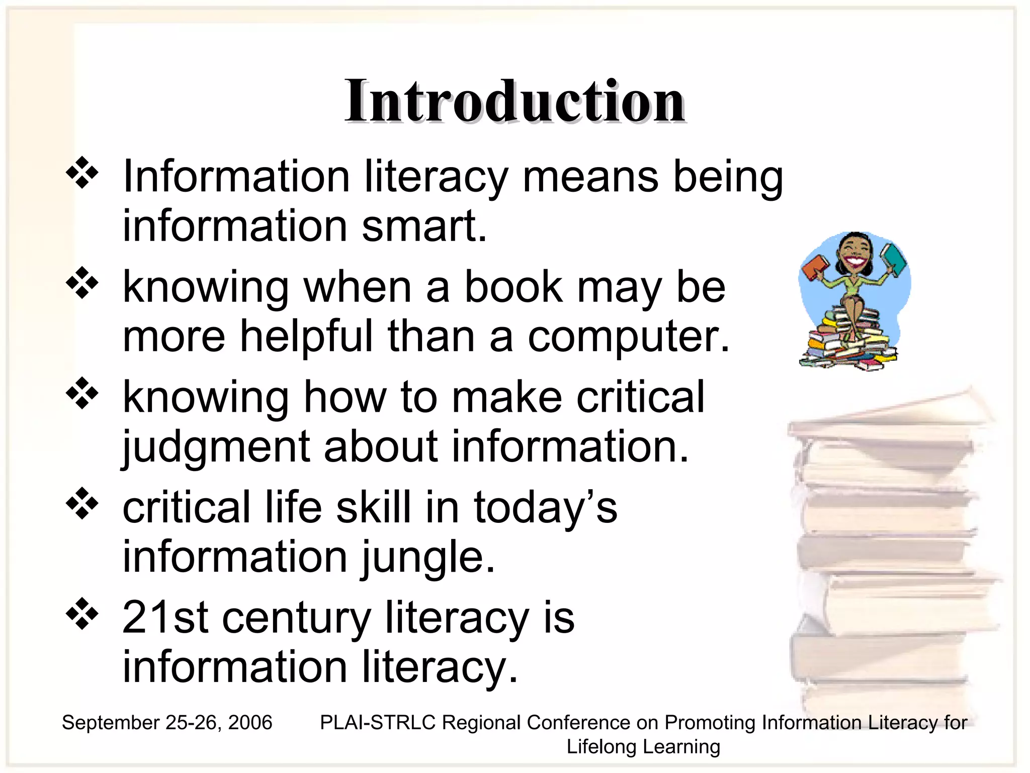 Information Literacy: the 21st Century Skills | PPT