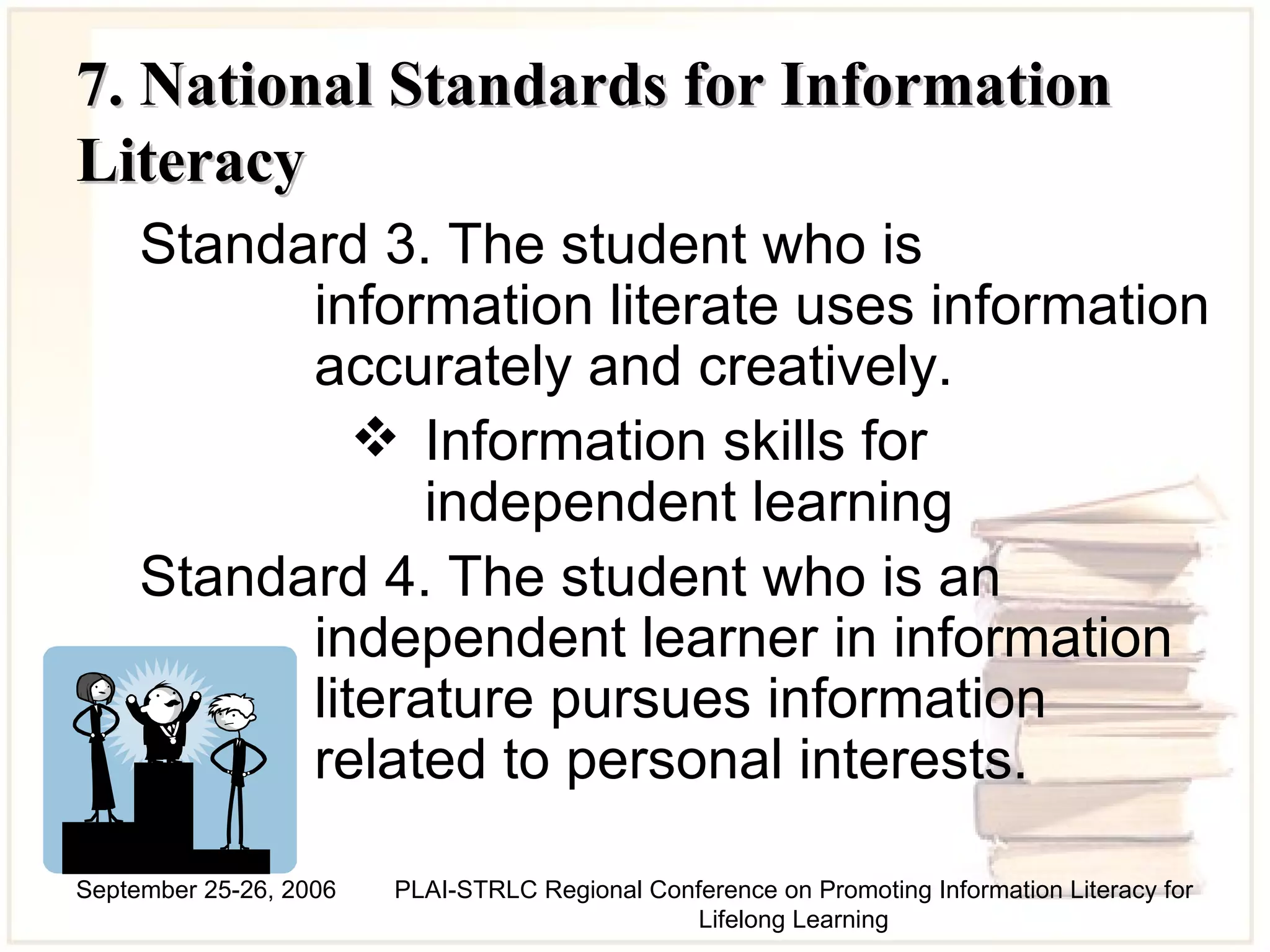 Information Literacy: the 21st Century Skills | PPT