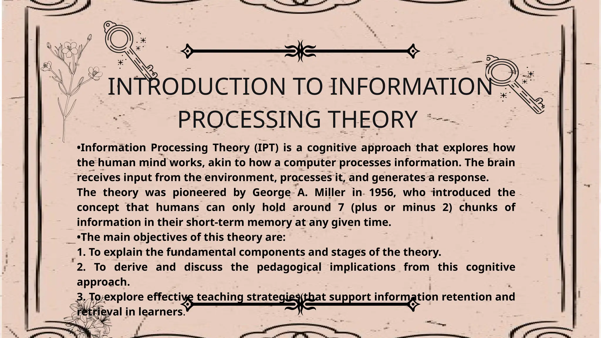 Information-Processing-Theory.pptx about | PPTX | Data Storage and Warehousing | Computing
