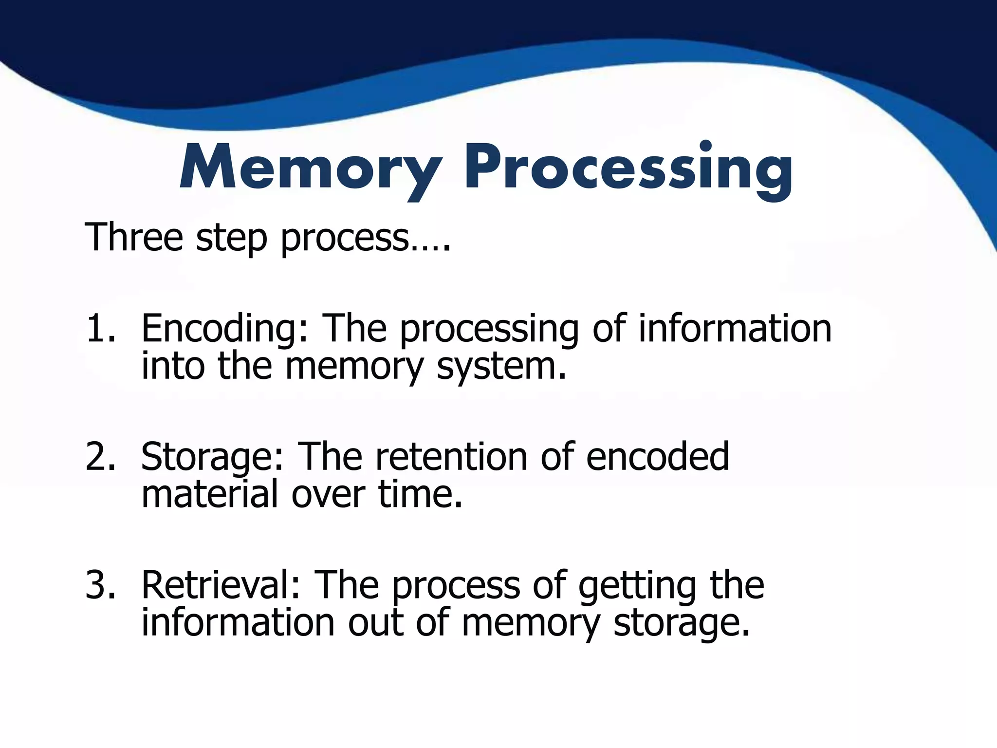 Information processing theories | PPTX