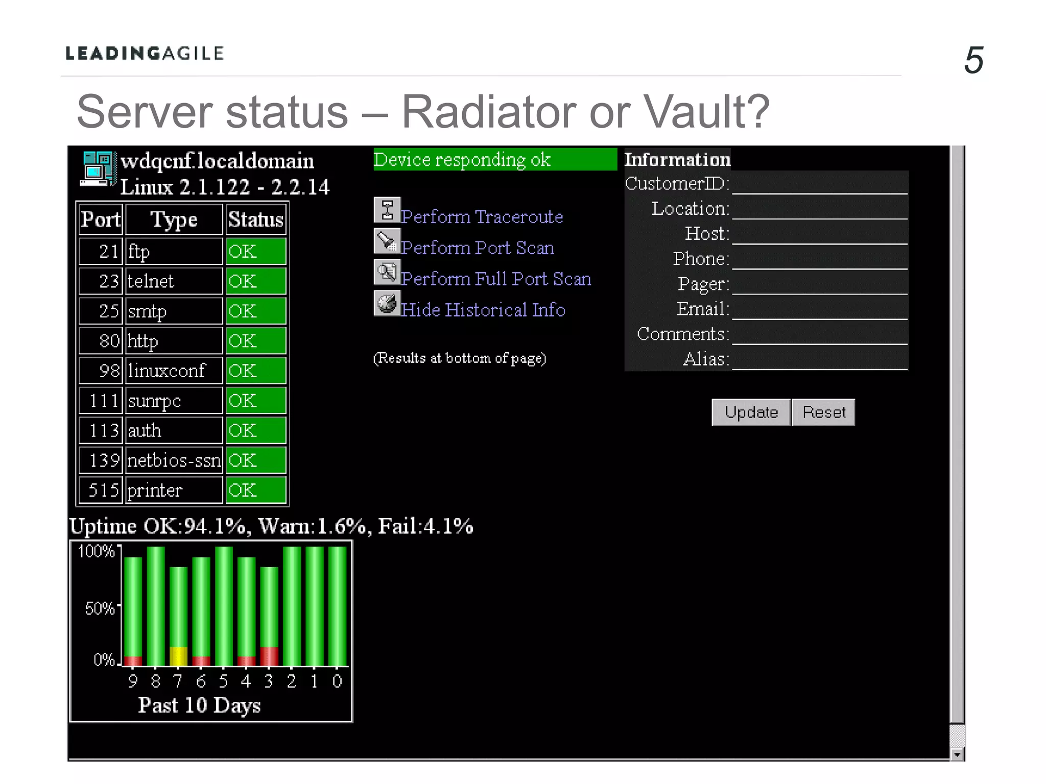 Information Radiators and Information Vaults | PPT