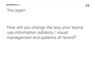 Information Radiators and Information Vaults | PPT