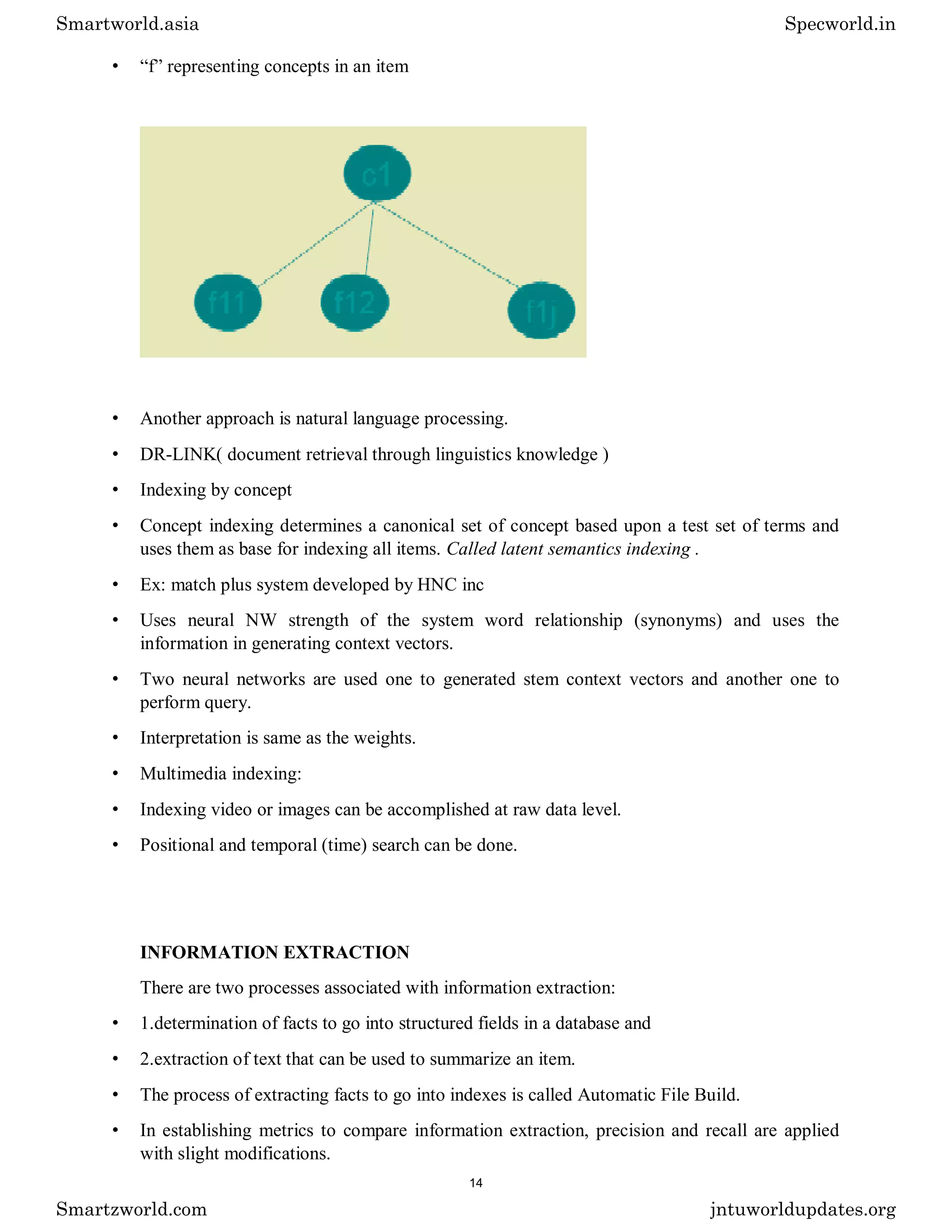 Information retrieval-systems notes | PDF