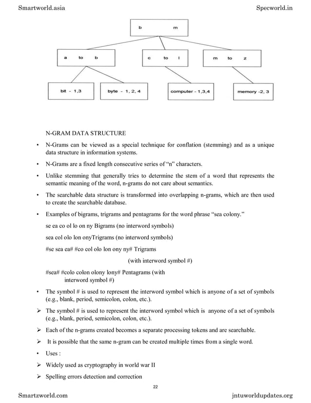 Information Retrieval Systems Notes Pdf Databases Computer Software And Applications