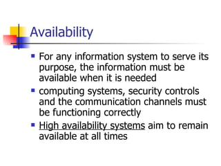 Information Security | PPT