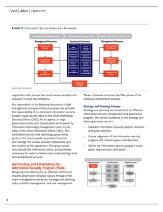 Information Security Governance: Government Considerations for the ...