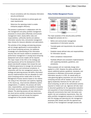 Information Security Governance: Government Considerations for the Cloud Computing Environment ...