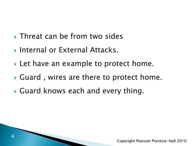 Information-Security-Lecture-4.pptx | Business | Business and Finance