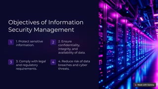 Information-Security-Management organisation | PDF
