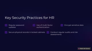 Information-Security-Management organisation | PPT