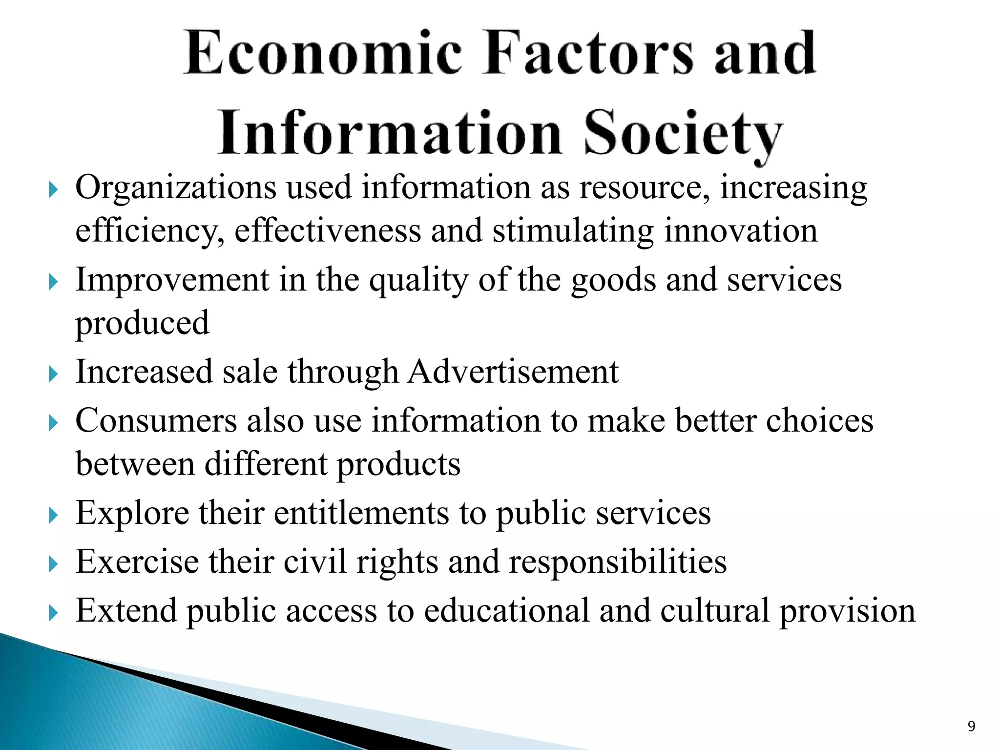 Information society | PPTX