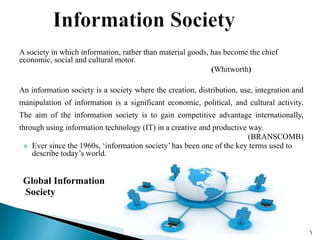 Information society | PPTX