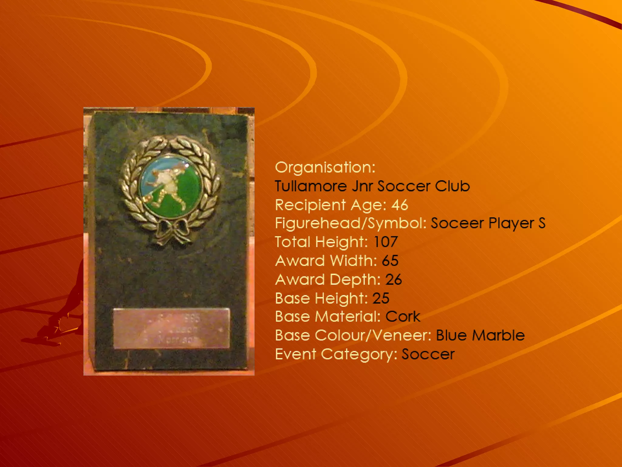 Information Taxonomy - Trophy | PPT