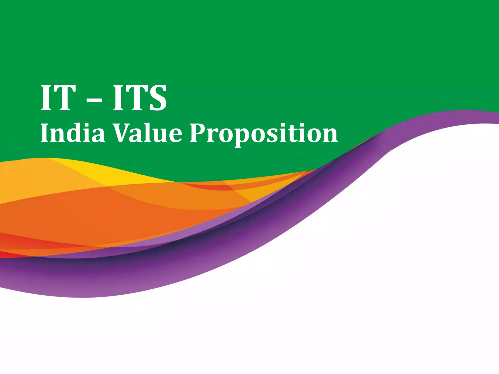 Information Technology and Information Technology Enabled Services ...