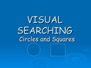 Information Visualization Using Visual Search Methods | PPT
