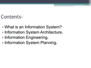 Information system | PPTX