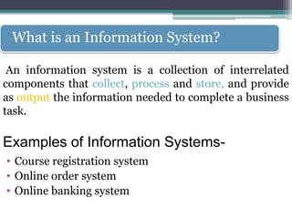 Information system | PPTX