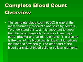 Information about cbc | PPT