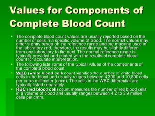 Information about cbc | PPT