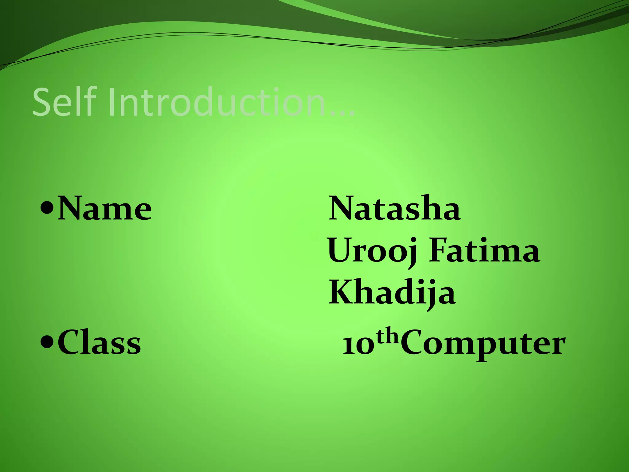 Information about computer | PPT