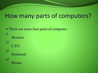Information about computer | PPT