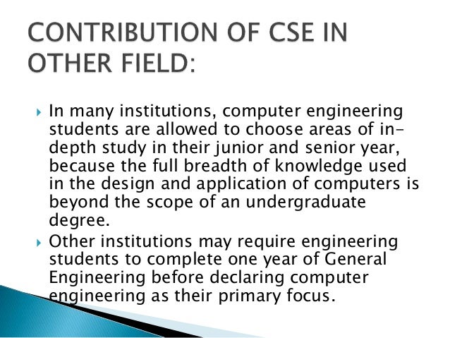 Computer Engineering Information