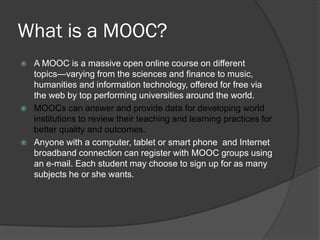 Information about mo ocs | PPT