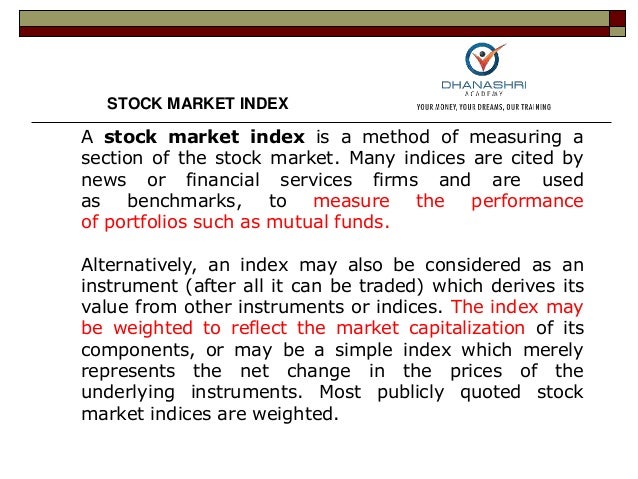 Information about Stock Market Indices