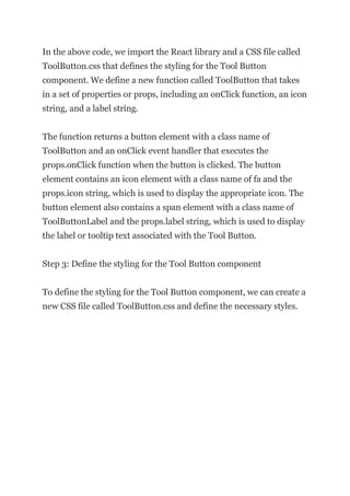 Information about Toggle Button.pdf | Web Development | Internet