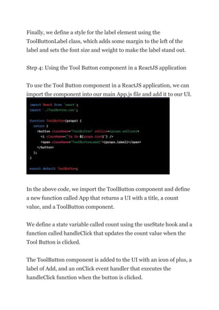 Information about Toggle Button.pdf | Web Development | Internet