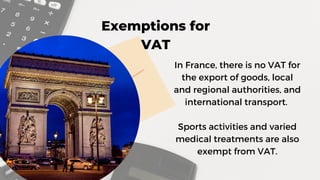 Information About VAT in France | PDF