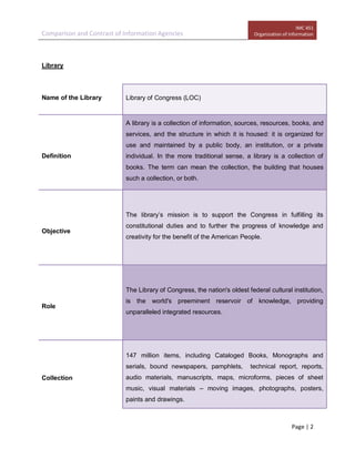 Information Agencies | PDF