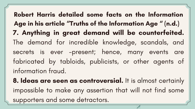 Science&tech:THE INFORMATION AGE STS.pdf | Internet | Computing