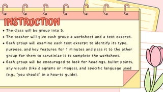 Informational & Factual Text. (Types, Structures and Its Purposes pdf | PDF