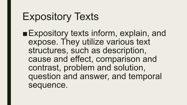 Informational Text.pptx | Books and Literature