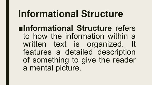 Informational Text.pptx | Books and Literature