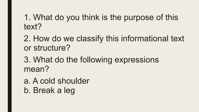 Informational Text.pptx | Books and Literature